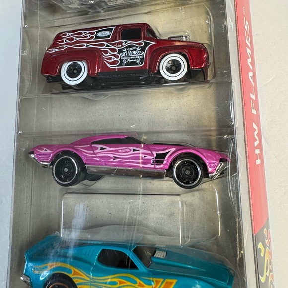 Mattel | Other | Hot Wheels 5 Pack Hw Flames Includes 983 Chevy ...